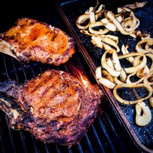 Outback steakhouse style rib-eye steak • WeCountCarbs