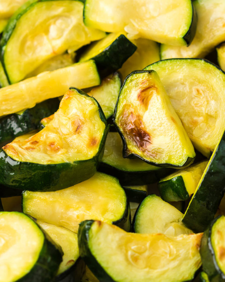 Air fryer zucchini • We Count Carbs