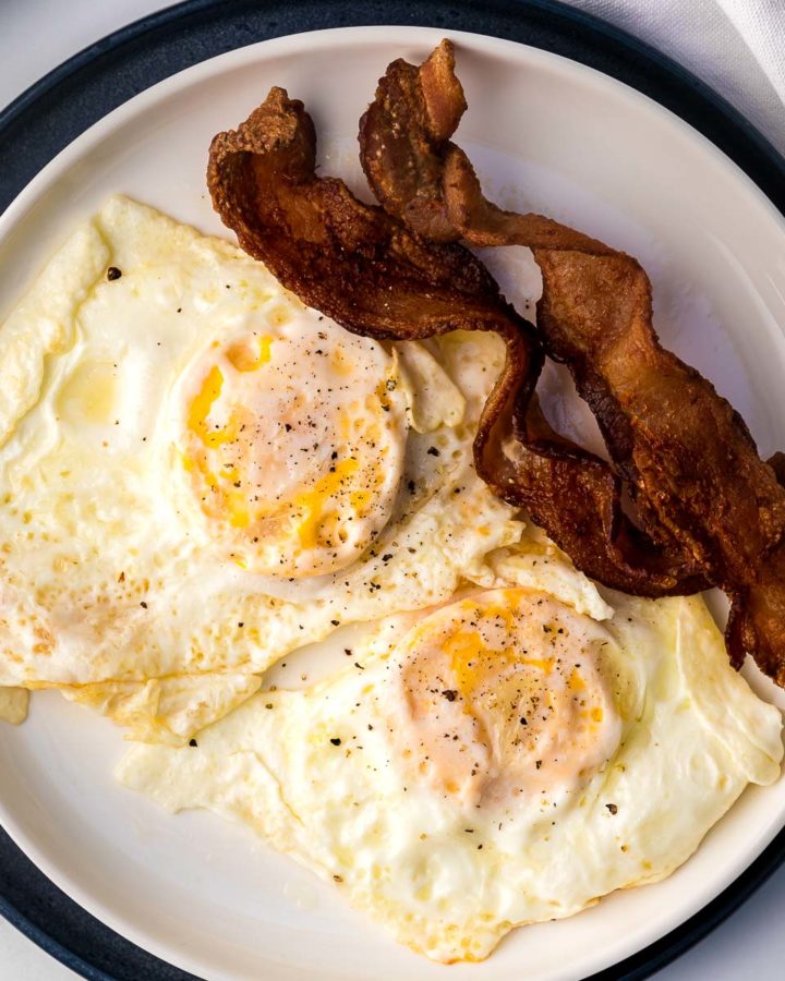 Over medium eggs • WeCountCarbs
