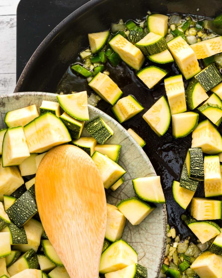 Mexican squash with cheese • We Count Carbs