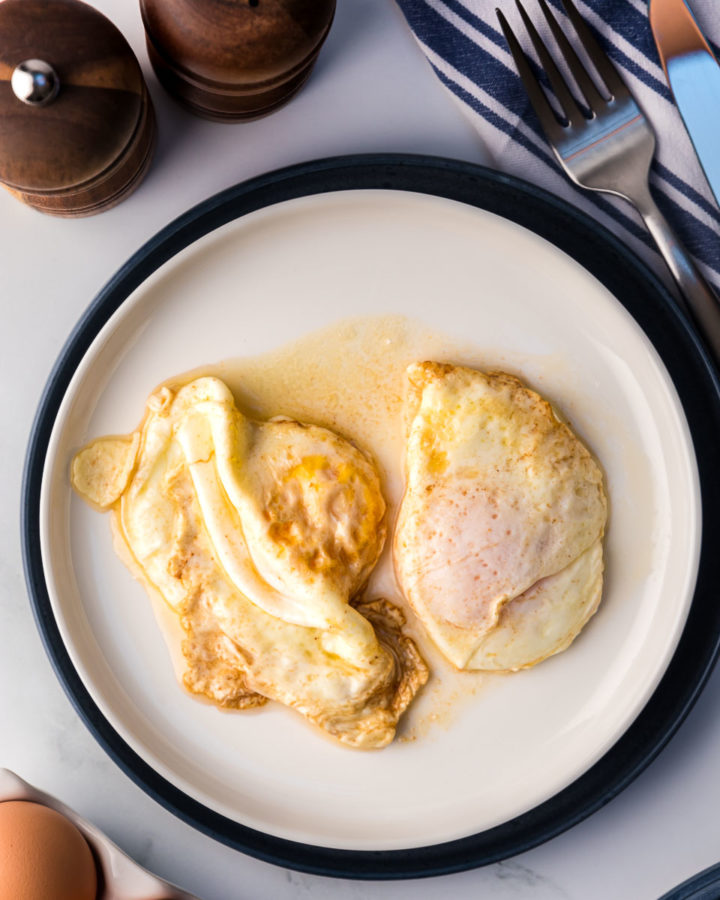 Over easy eggs • We Count Carbs