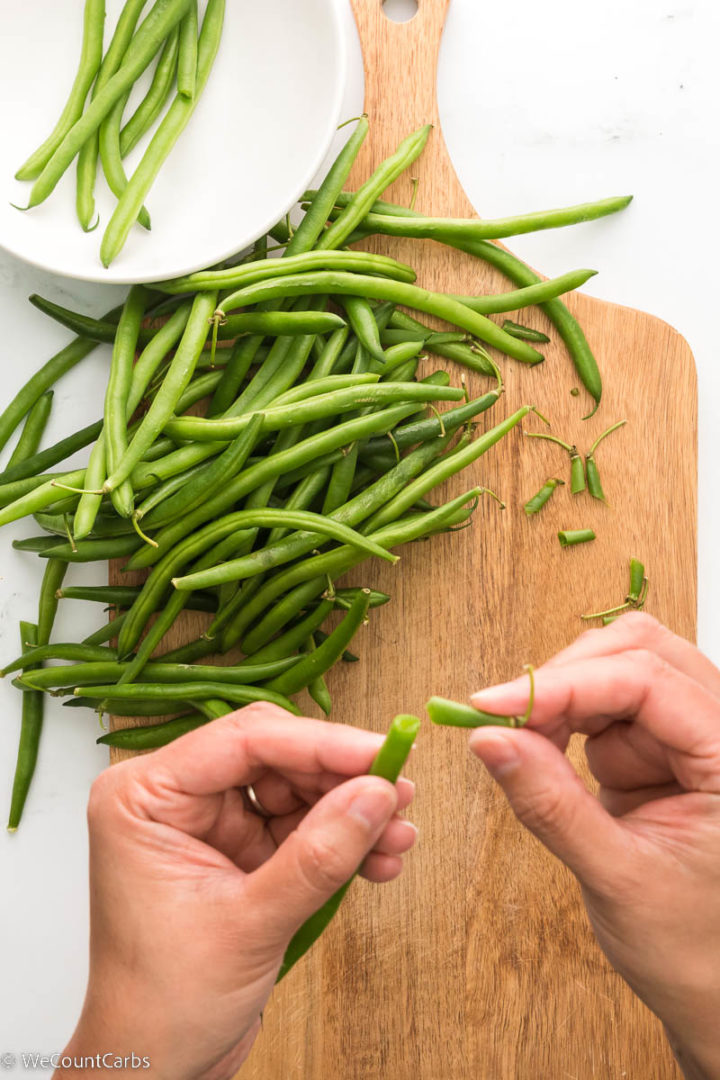 Keto green bean casserole • WeCountCarbs